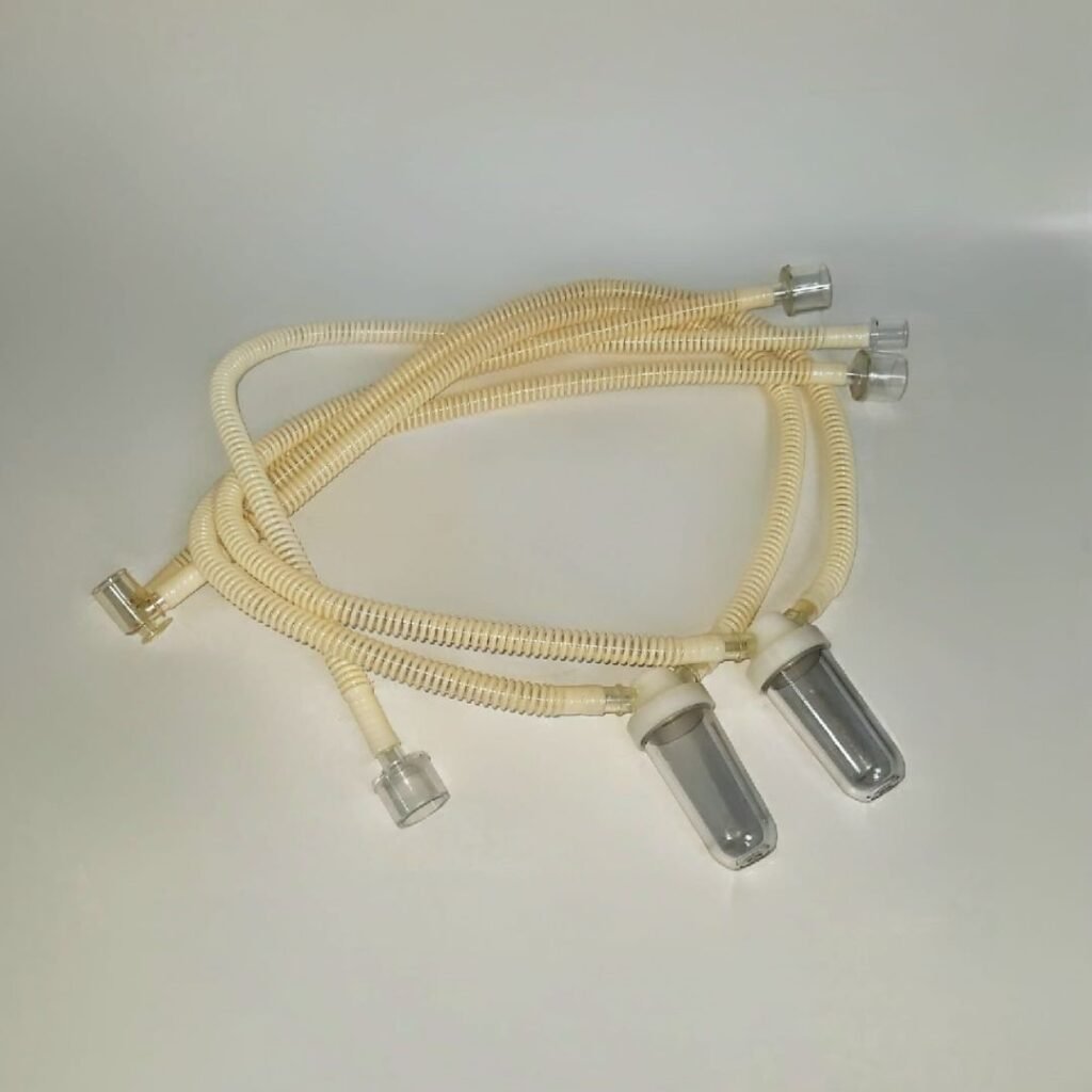 Circuito reusable autoclavable para respirador neonatal, con trampas de ...